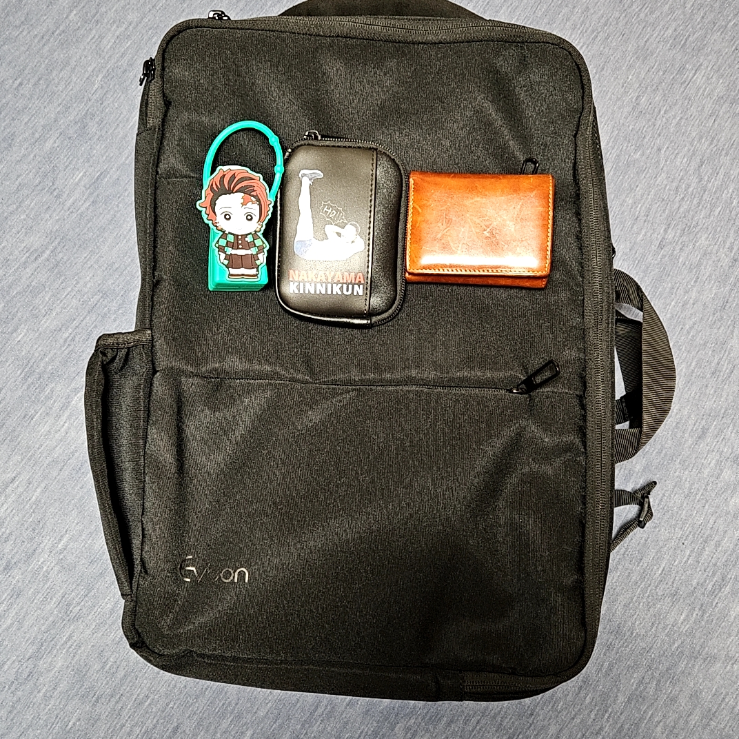 【カバンレビュー】Evoon マルチビジネスリュック3.0