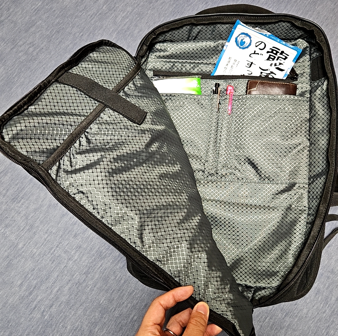 【カバンレビュー】Evoon マルチビジネスリュック3.0